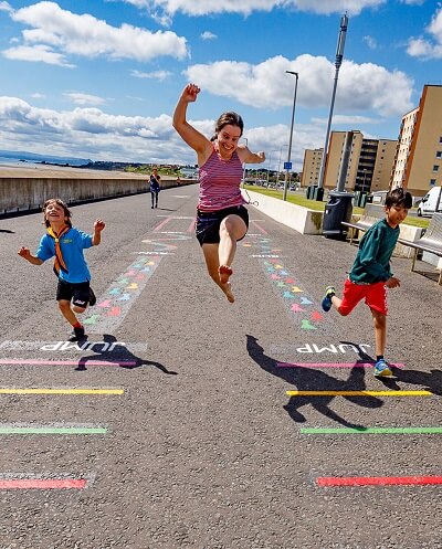 It’s all fun and games at Kirkcaldy Waterfront this summer! | Fife Council