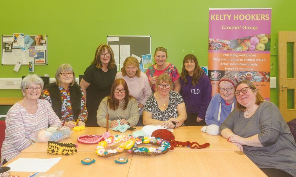Celebrating One Year of Kelty’s Community Crochet Groups | Fife Council