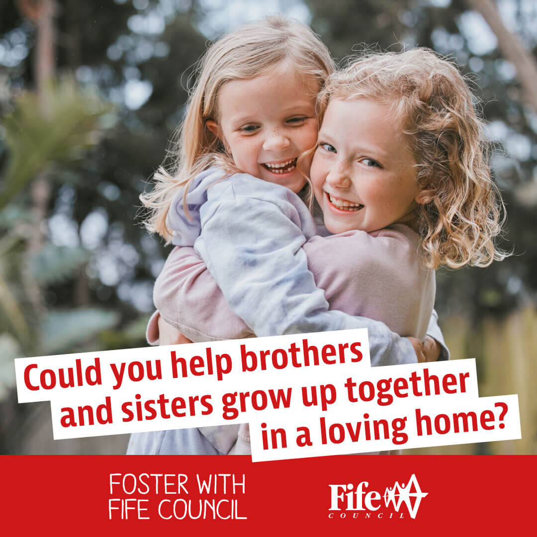 Help children grow up together by fostering brothers and sisters | Fife ...